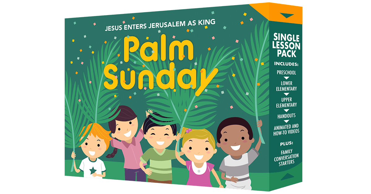 Palm Sunday - Children's Lesson Plan from Sermons4Kids.com | Sermons4K...