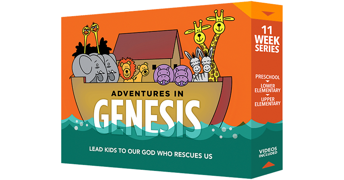 Children's 11-Week Series on Adventures in Genesis from Sermons4Kids.c...