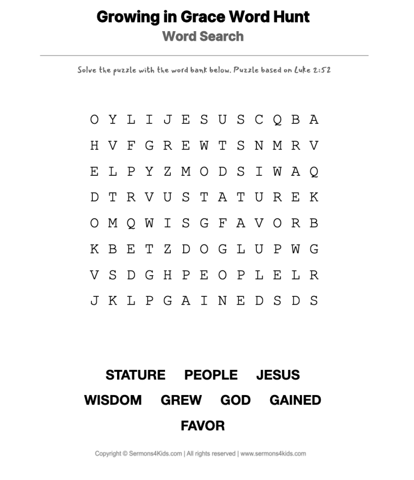 The Monarch Butterfly word-search | Children's Sermons from Sermons4Ki...