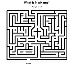 Follow Jesus Maze Sunday School Resources | Sermons4kids.com | Sermons...