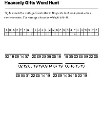 The Tithe - Word Search | Children's Sermons from Sermons4Kids.com | S...