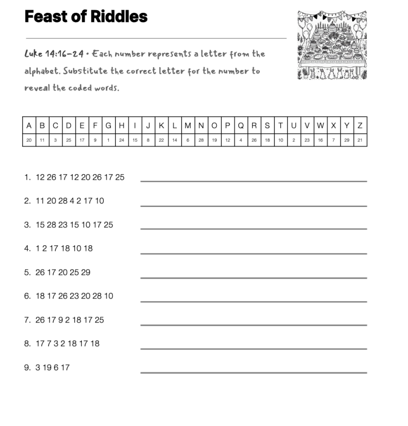 Don't Miss Out decoder | Children's Sermons from Sermons4Kids.com | Se...