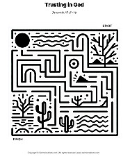 Follow Jesus Maze Sunday School Resources | Sermons4kids.com | Sermons...