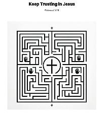 Follow Jesus Maze Sunday School Resources | Sermons4kids.com | Sermons...