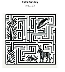 Palm Sunday word-search | Children's Sermons from Sermons4Kids.com | S...
