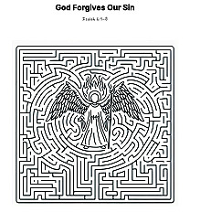 God Forgives Our Sin word-search | Children's Sermons from Sermons4Kid...