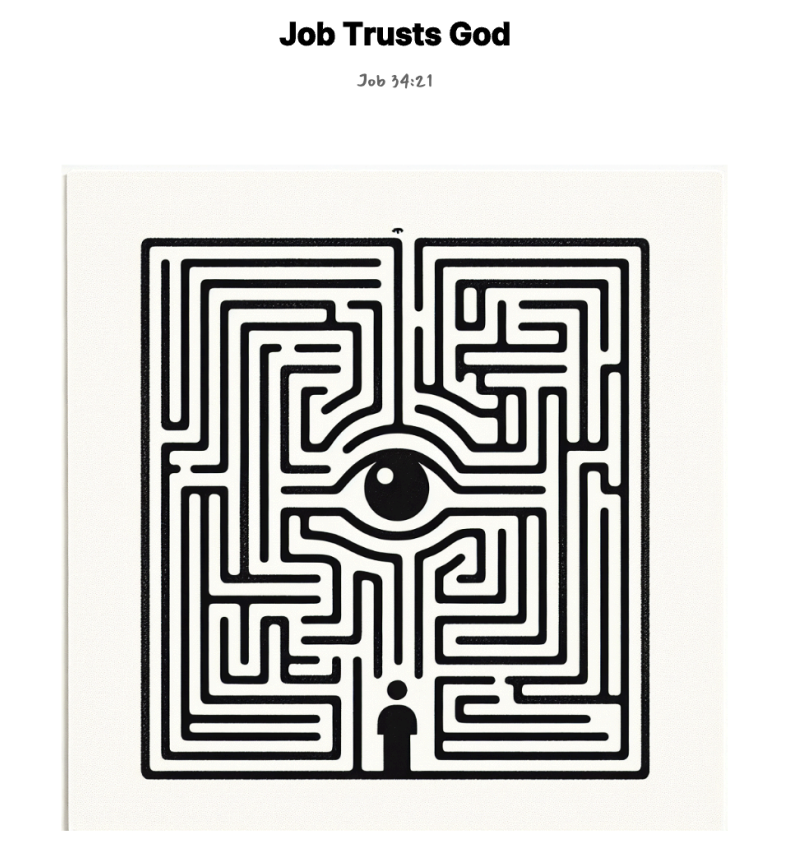 Job Trusts God maze | Children's Sermons from Sermons4Kids.com | Sermo...