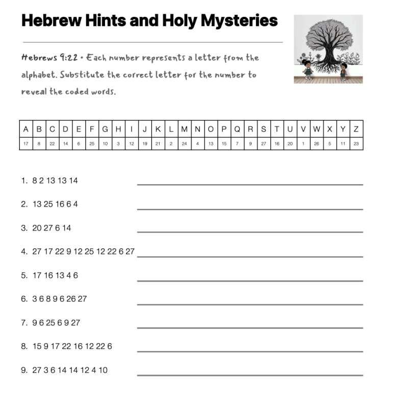 Red, White, and Blue decoder | Children's Sermons from Sermons4Kids.co...