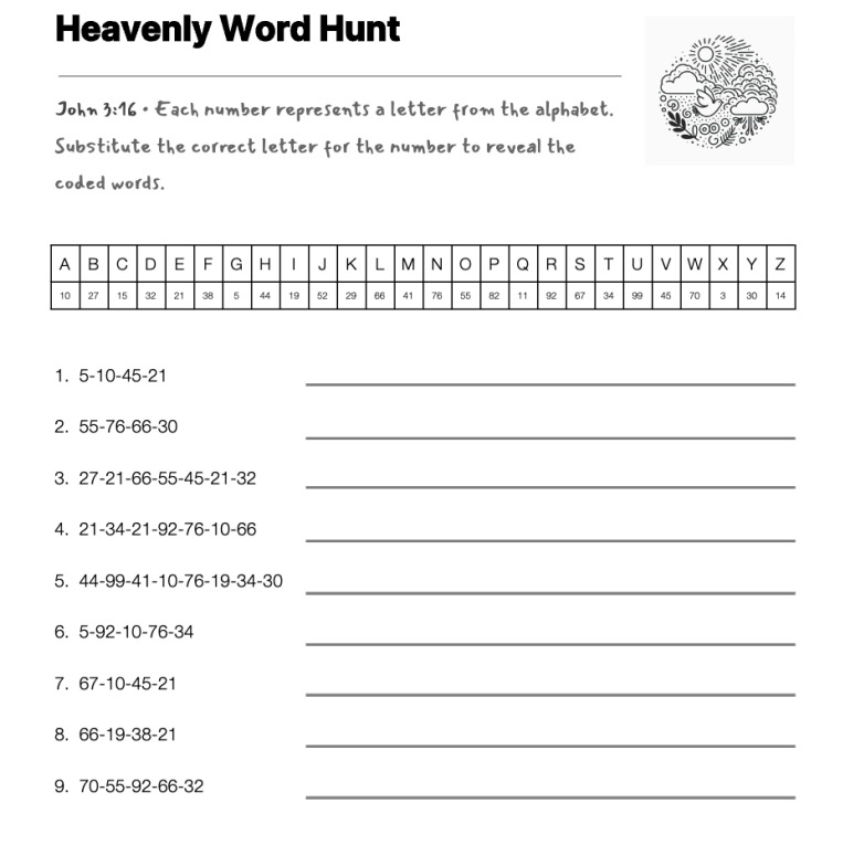 What's on the Inside Counts decoder | Children's Sermons from Sermons4...