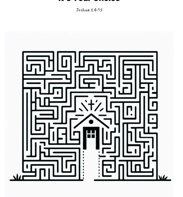 It's Your Choice maze | Children's Sermons from Sermons4Kids.com | Ser...