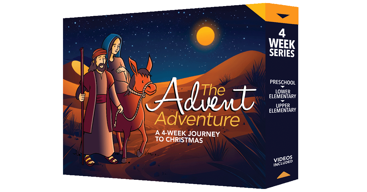 The Advent Adventure - Children's 4-Week Lesson Pack from Sermons4Kids...